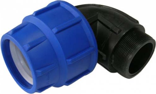 Угольник ДЖИЛЕКС ПНД РР 25х1" НР (9273)