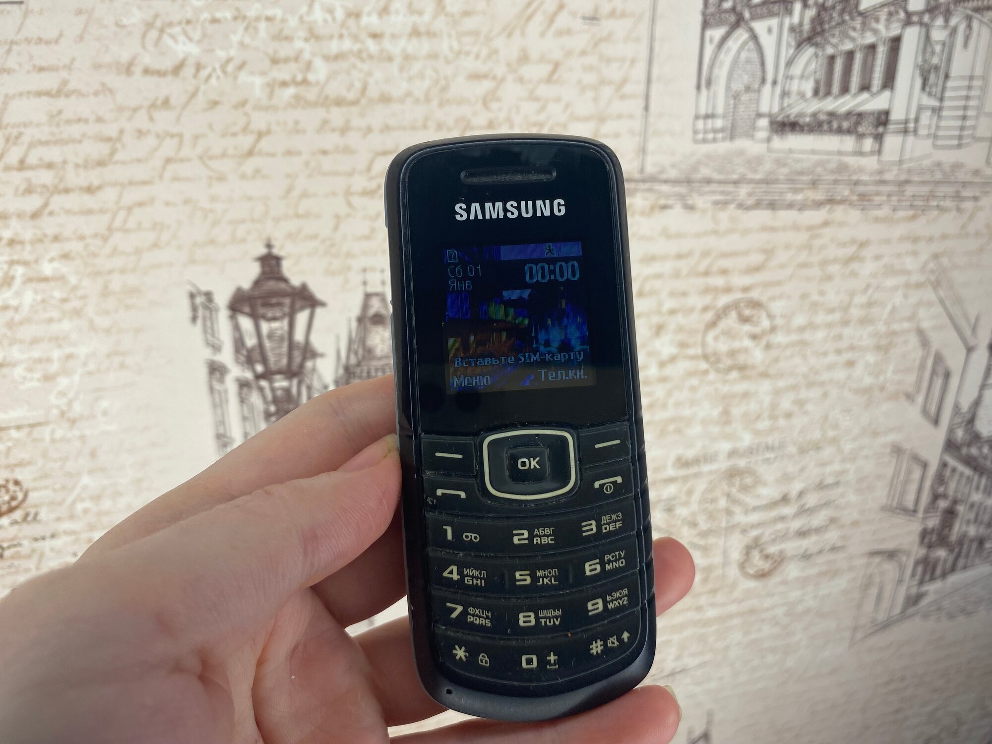 Samsung GT-E1080 Оригинальный Б/У Retro Mania дарит ностальгию, Ретро телефон