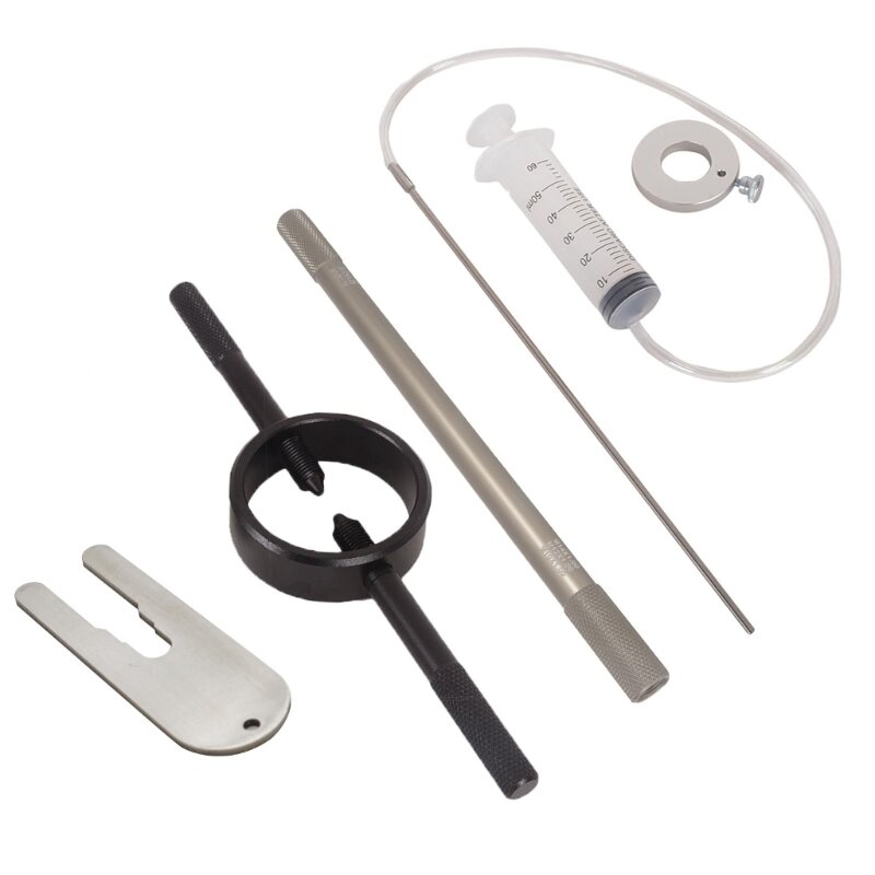 Регулируемая необходимая комплексная инструмент для инструмента и компрессорного компрессора на уровне вилочного масла подходит для ремонта технического обслуживания мотоциклов