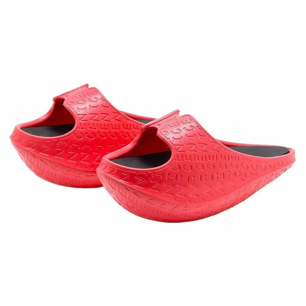 Домашняя обувь EVA рокерский низ, полустельки для йоги и растяжки, утягивающие талию тапочки для фитнеса и релаксации