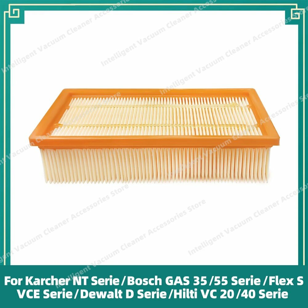 Фильтр для пылесосов Karcher/Bosch/Flex/Dewalt/Hilti, SET 1