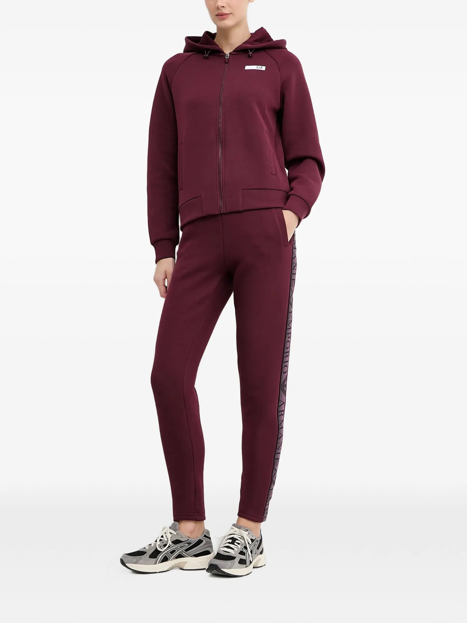 Топ EA7 EMPORIO ARMANI, размер 40, Rouge Red — фото 1