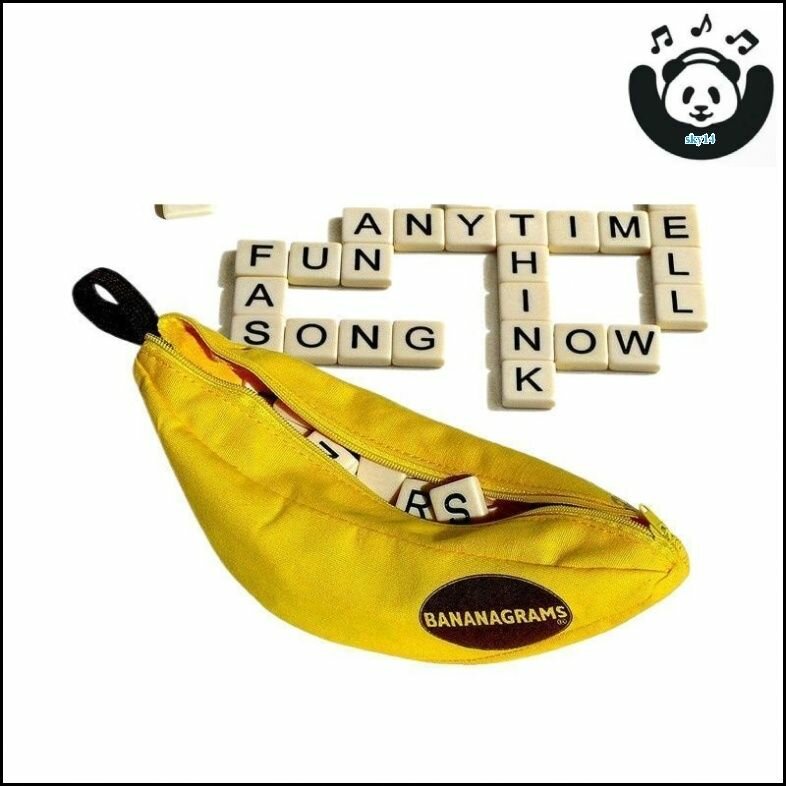 Эксклюзивная образовательная игра Bananagrams с алфавитом для стола