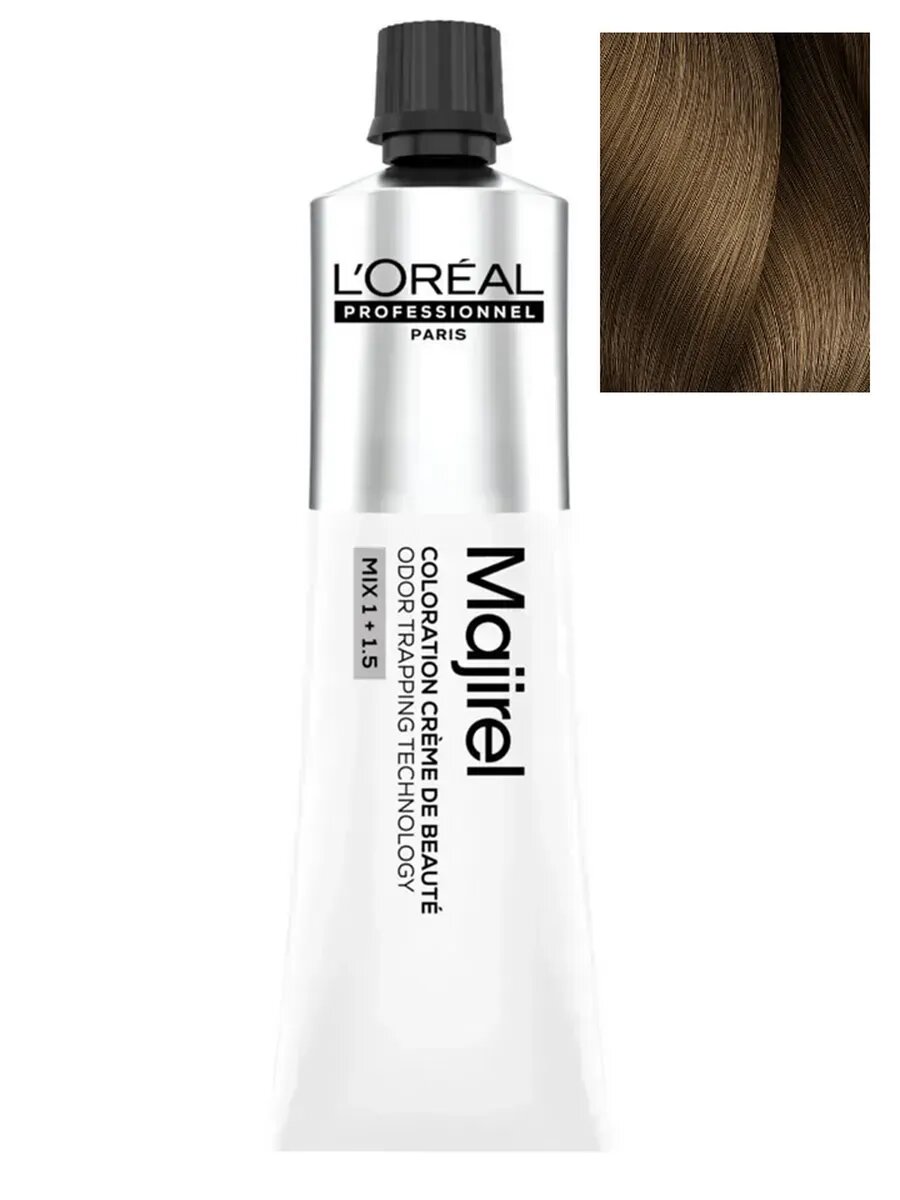 Краска для волос L'Oreal Professionnel Majirel [OTT] Краситель-крем с технологией улавливания запаха, 8.13