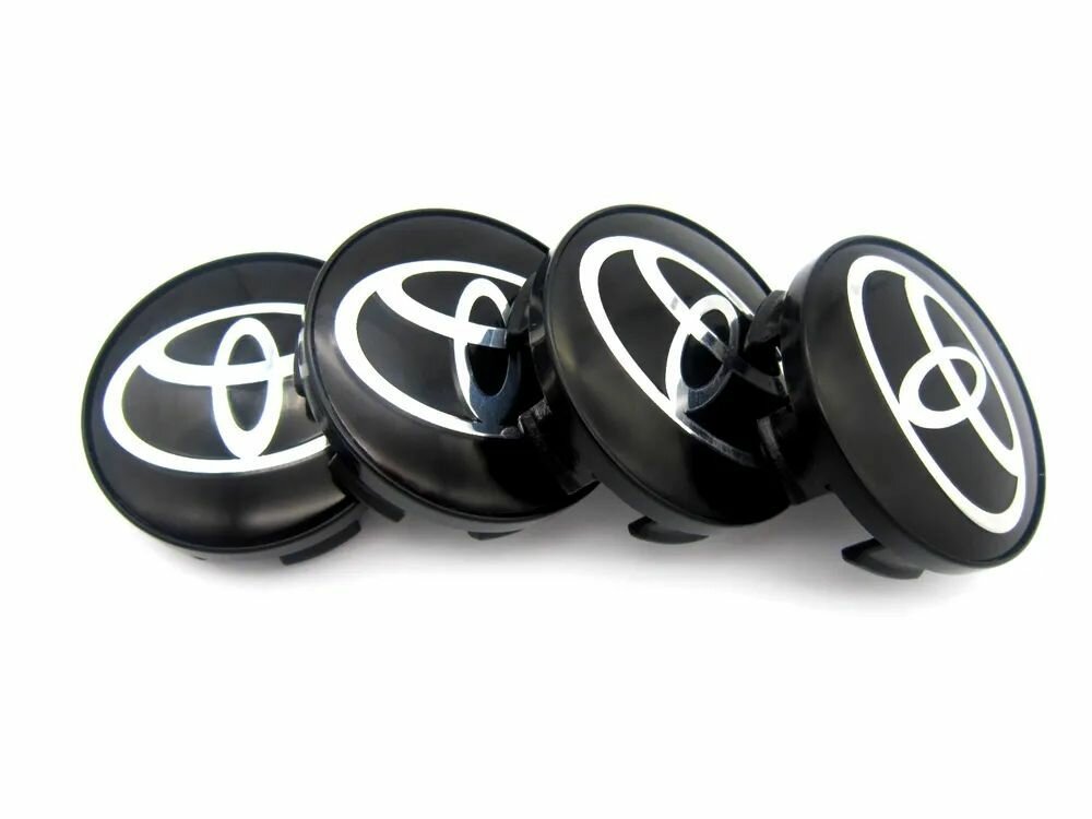 Колпачки заглушки на литые диски СКАД Тойота 56/51/12 мм, 4 шт.