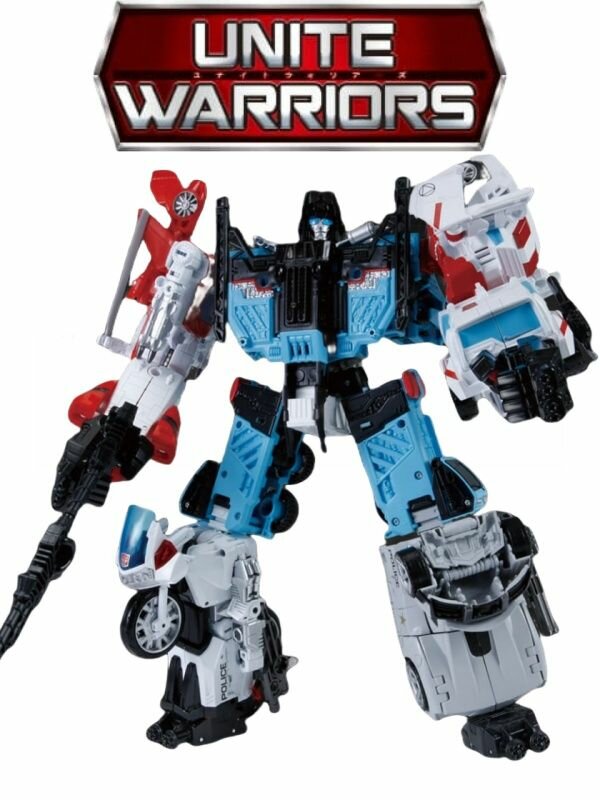 Трансформеры игрушки Takara Tomy UW-03 Defensor Combiner Set of 5 Exclusive Transformers Unite Warriors