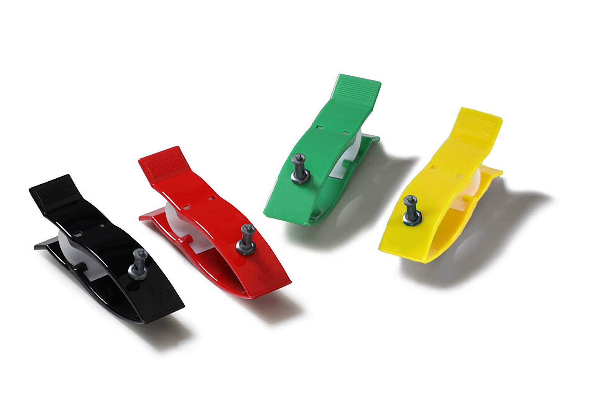 Электроды-клеммы для ЭКГ на конечности многоразовые детские, Ag/AgCl с винтом и зажимом (4 шт. в упаковке)