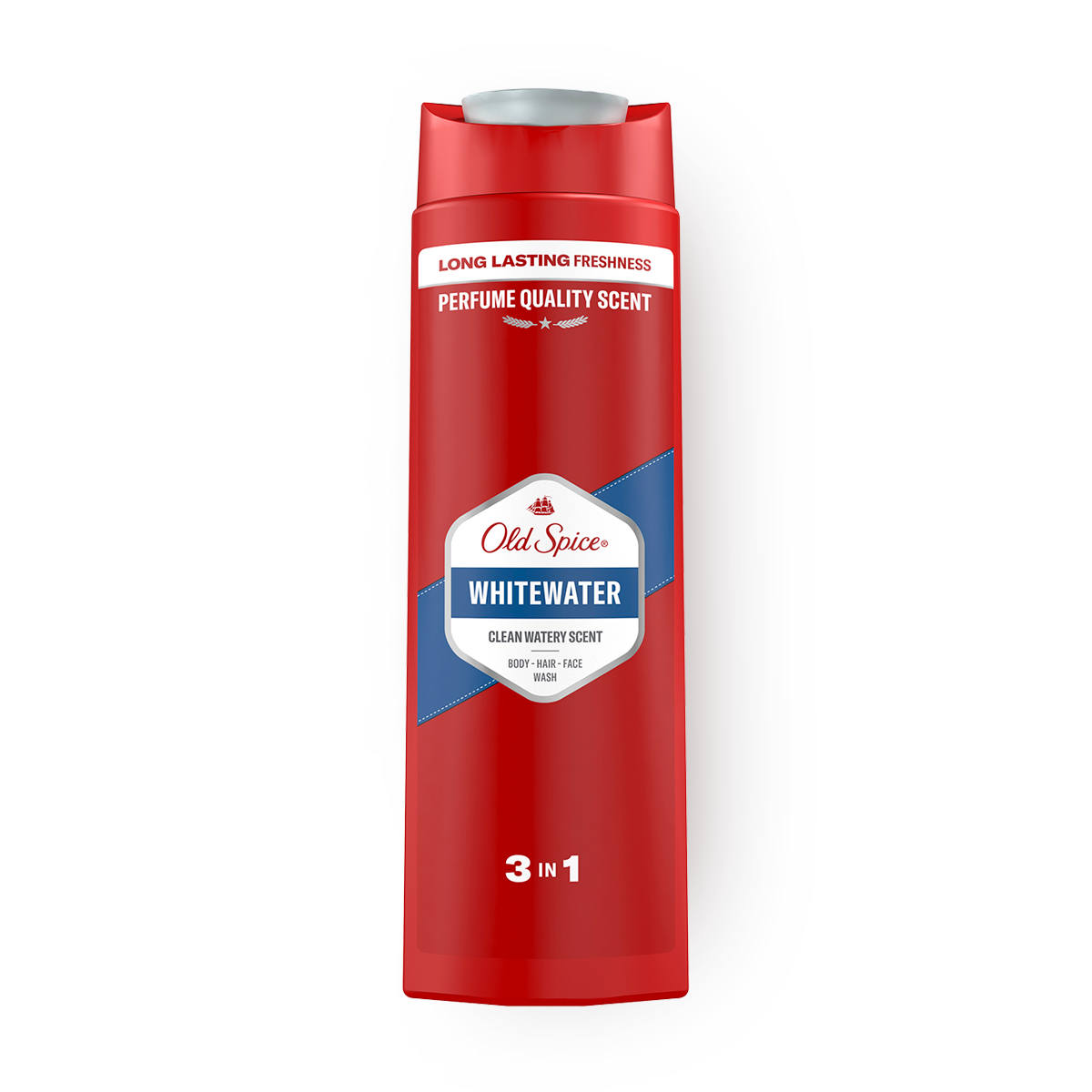 Гель для душа Old Spice Whitewater, 3 в 1, мужской, для всех типов кожи, 400 мл