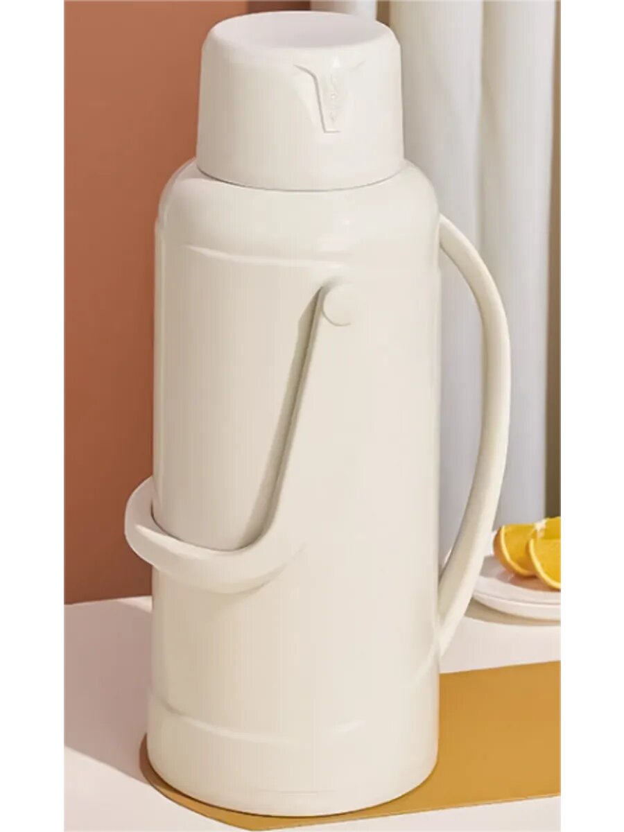 Термос для чая кофе воды со стеклянной колбой 3.2л