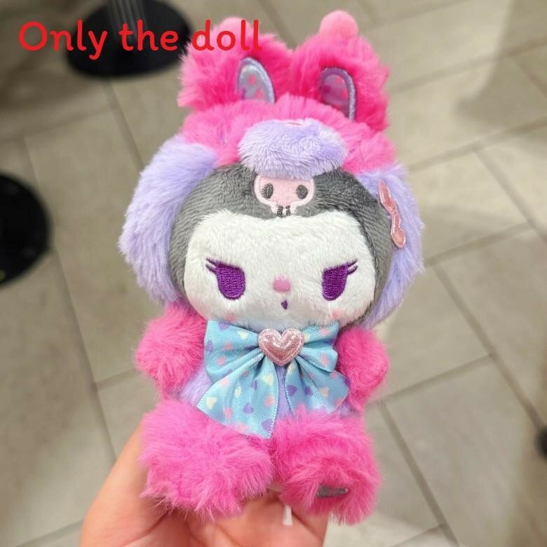 Ключница мягкая с наполнителем для детей и коллекционного использования kuromi