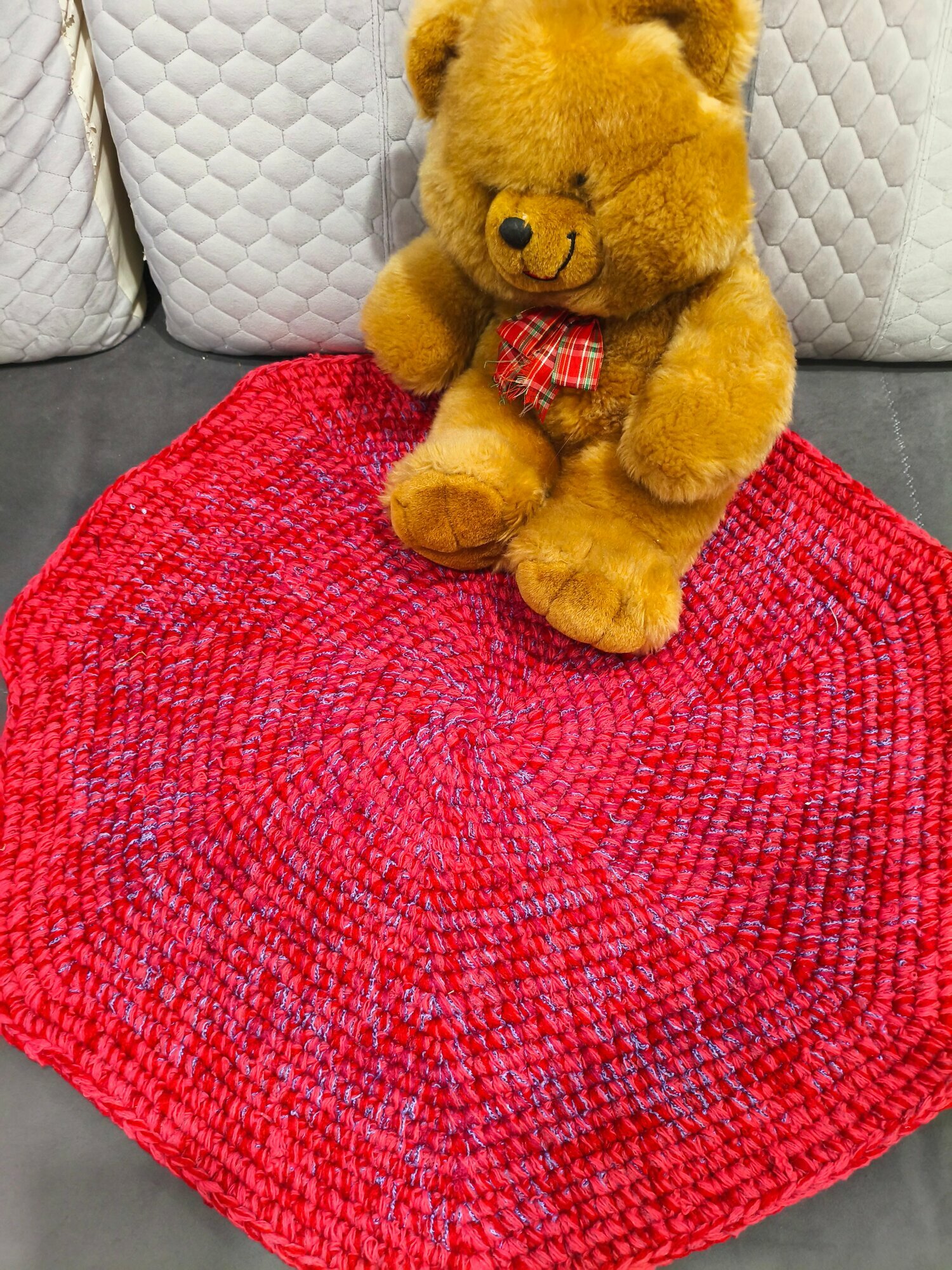 Коврик вязаный универсального назначения