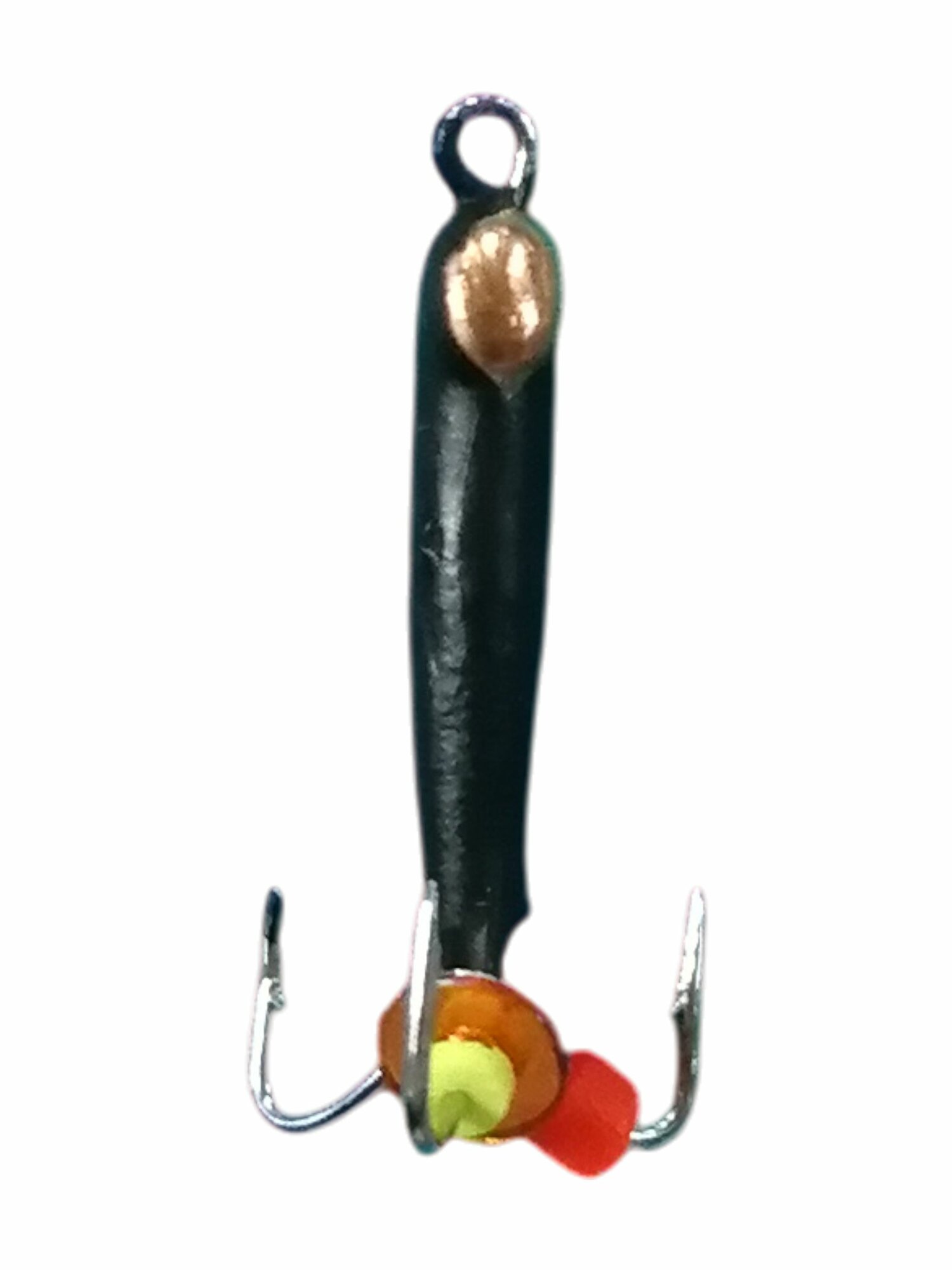 Мормышка вольфрамовая Wormix37 Чертик с коронкой "Высокий" d-2,0 0,5гр (1063) цв. медь (уп.1шт)