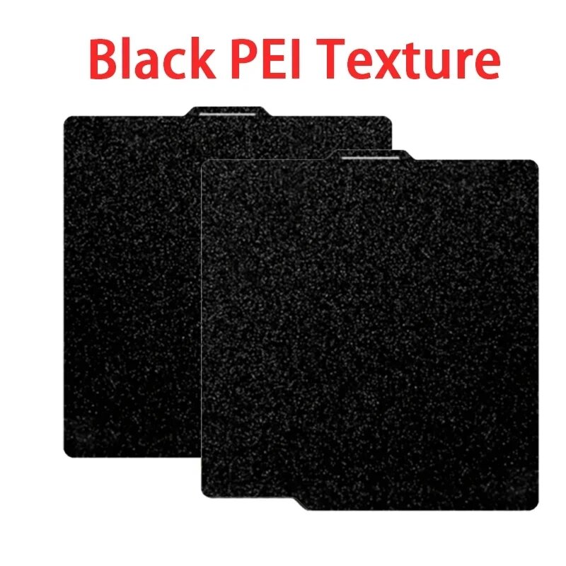 Для Bambu lab X1 Карбоновая конструкция A1 PEI Лист Текстурированная двусторонняя кровать PEO PET Для бамбука Bambulab P1S P1P X1C Рабочая пластина