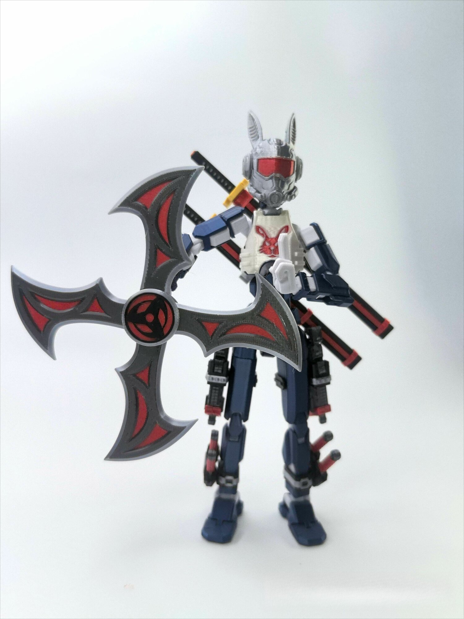 Игрушка-меха "Зодиакальный Спецназ: Кролик Рэббит", креативная модель, совместимая с фигуркой dummy, рождественские подарки