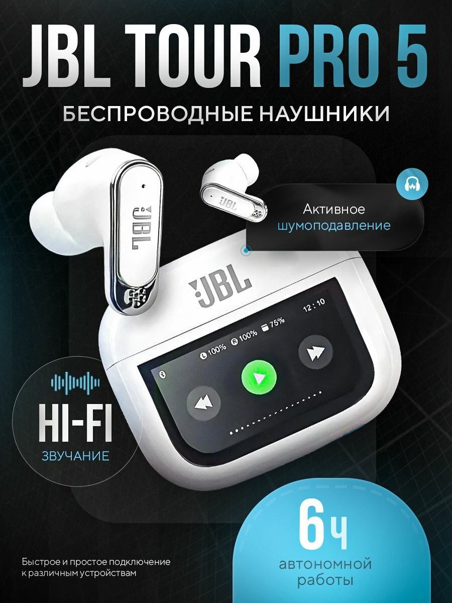 Наушники беспроводные для телефона для смартфона портативные