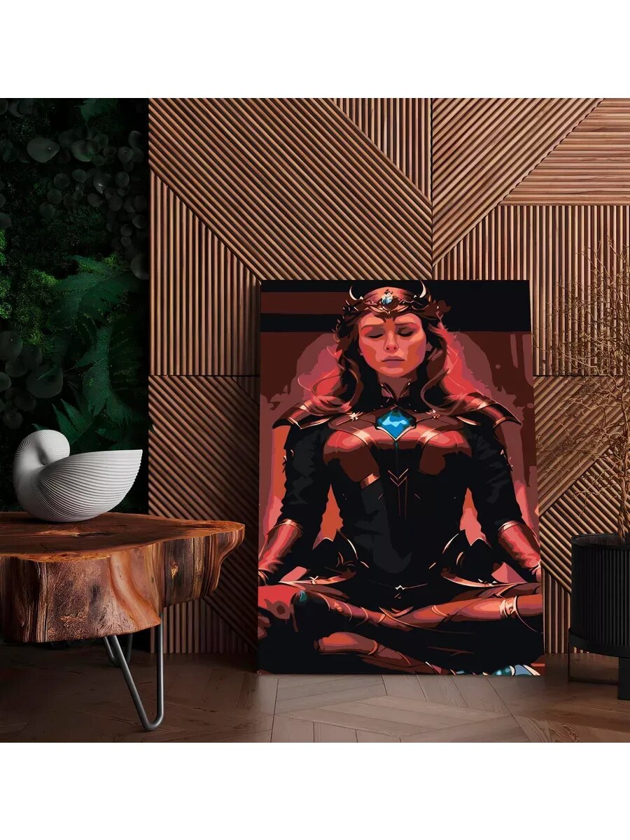 Картина по номерам Алая Ведьма