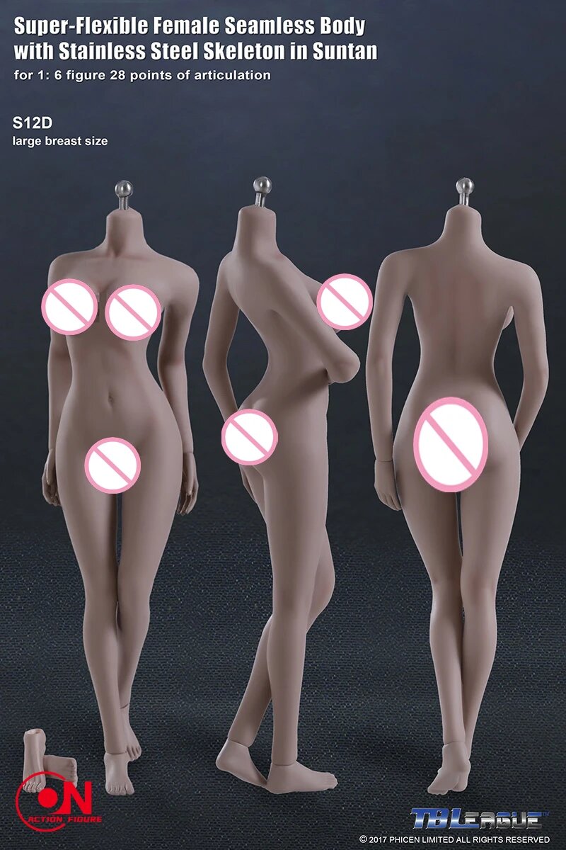 TBLeague 1/6 масштабная фигурка солдата с металлическим скелетом Розовый, S12D suntan