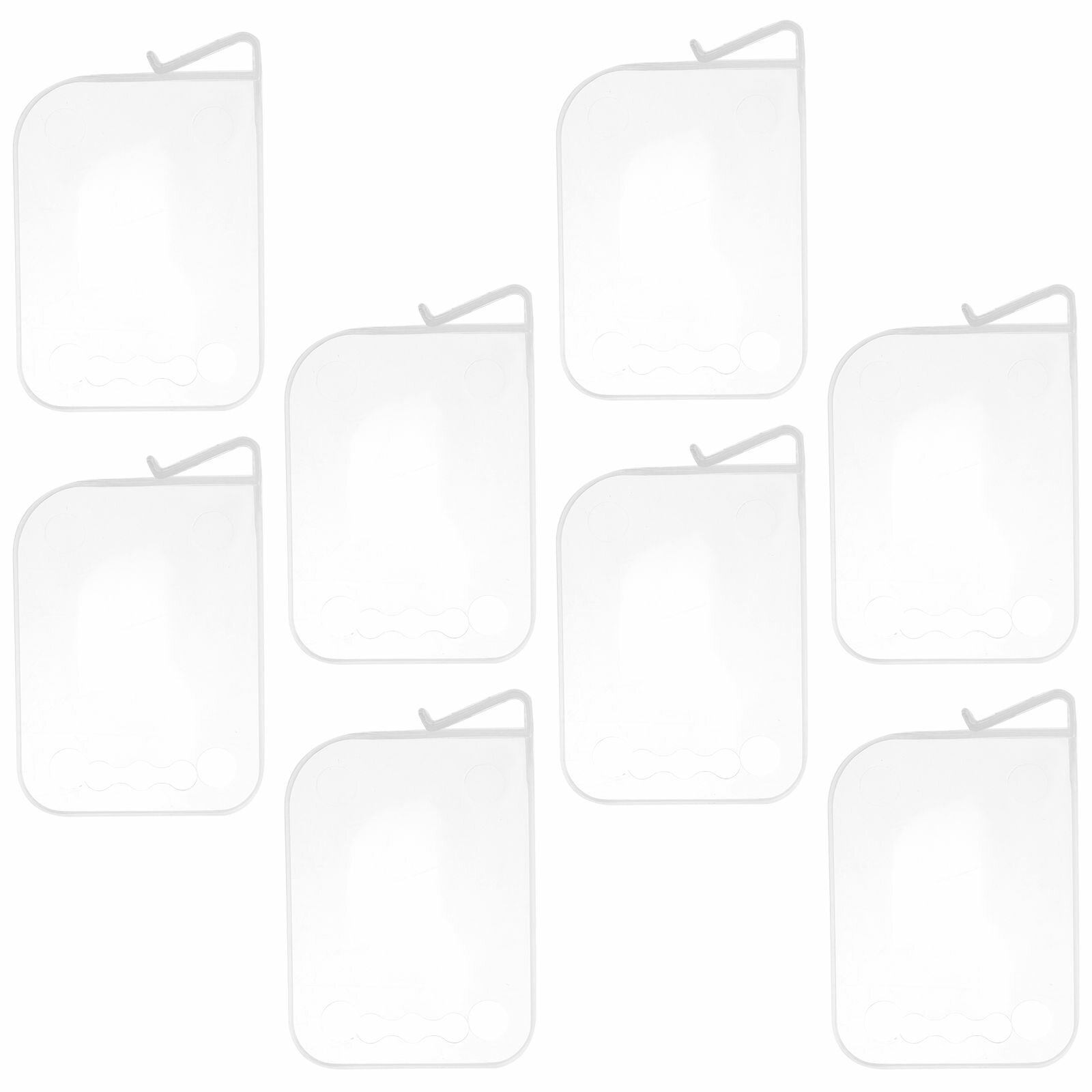 Набор прозрачных пп разделителей ящиков для организации хранения дома, 8 шт