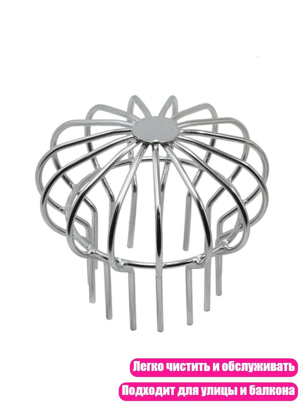 Круглая стальная решетка для слива, 75mm