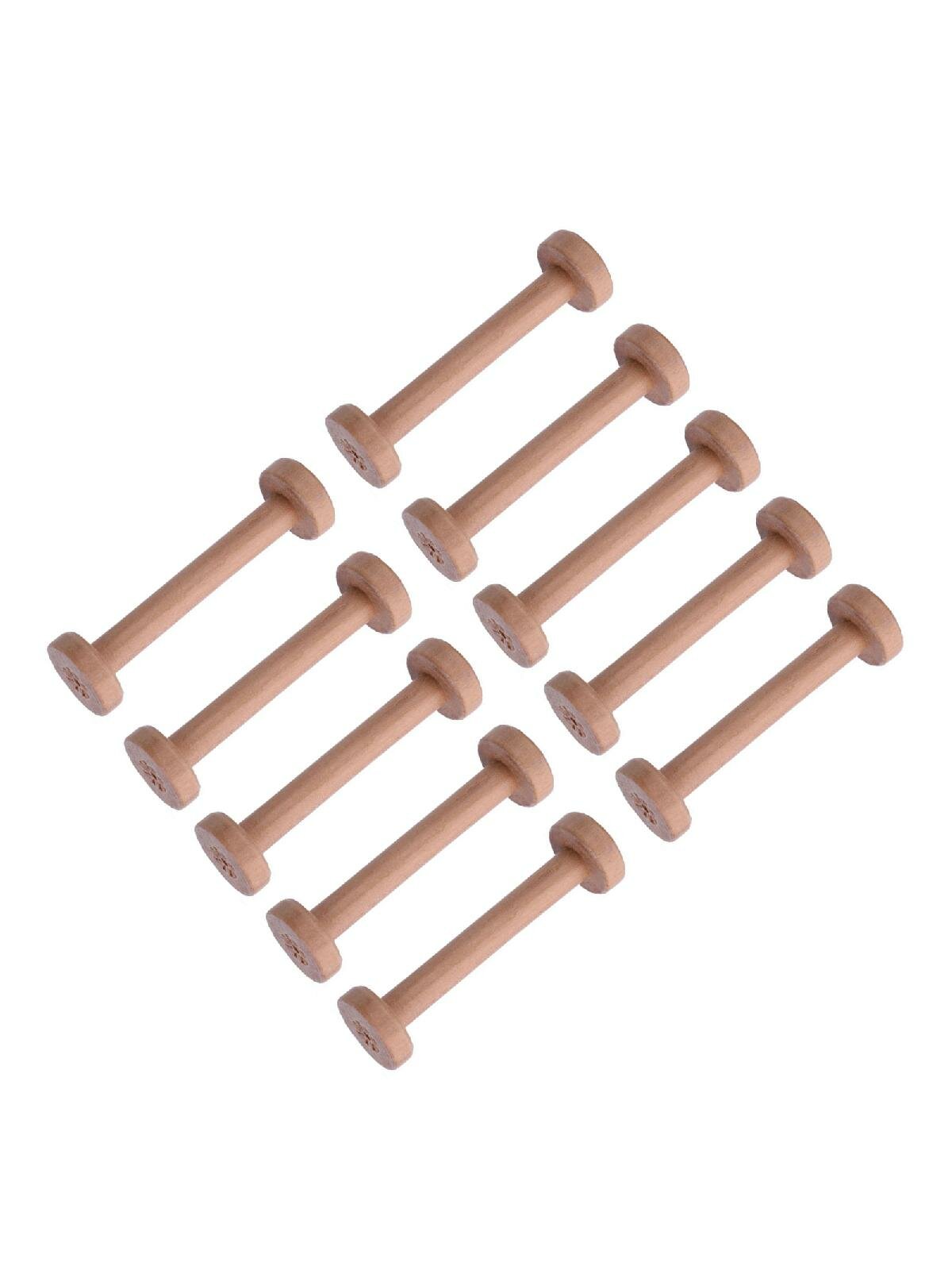 Деревянная катушка для хранения швейных ниток