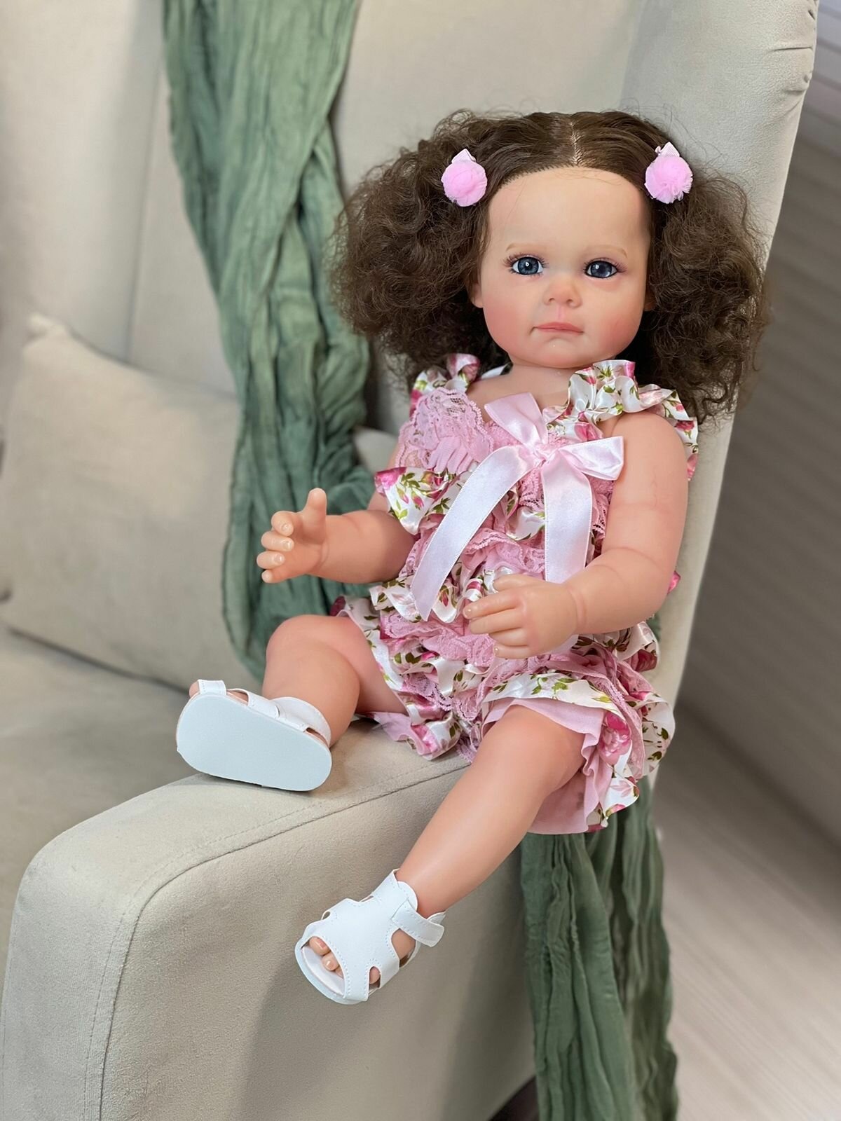 Кукла Реборн виниловая 55 см