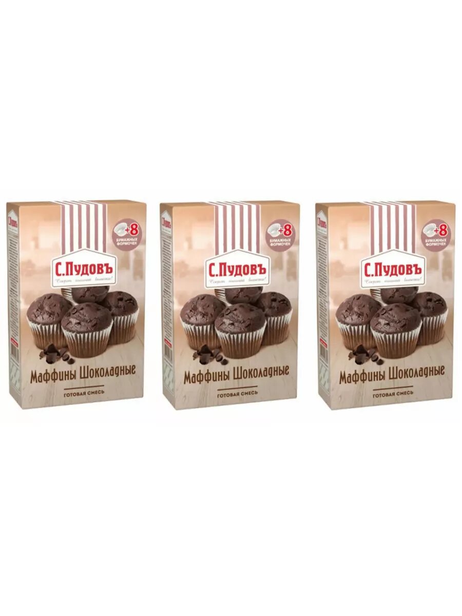 Смесь для выпечки Маффины шоколадные