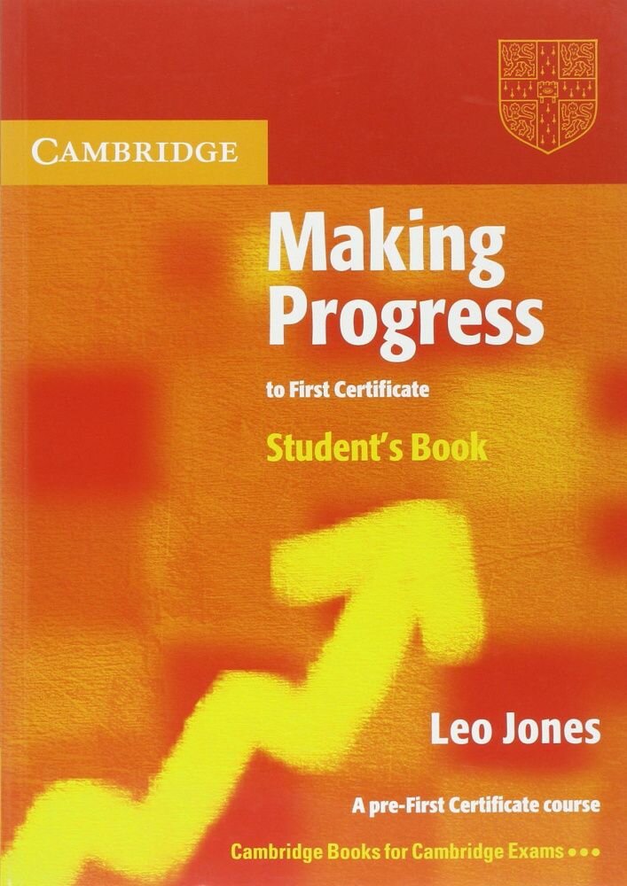 Making Progress to First Certificate Student's Book. Витринный экземпляр с уценкой