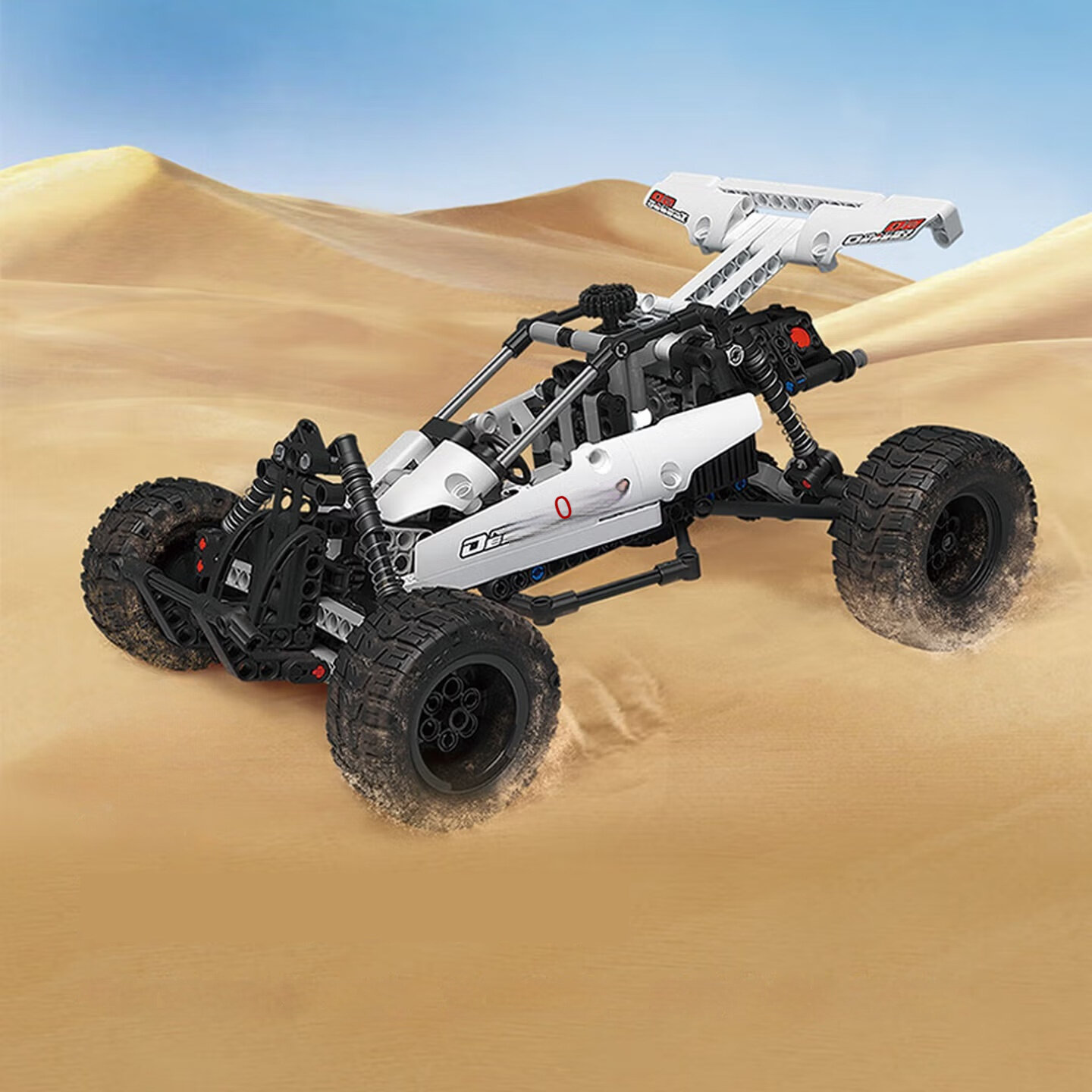 Xiaomi ONEBOT: Конструктор «Пустынный гоночный автомобиль» из серии инженерных конструкторов