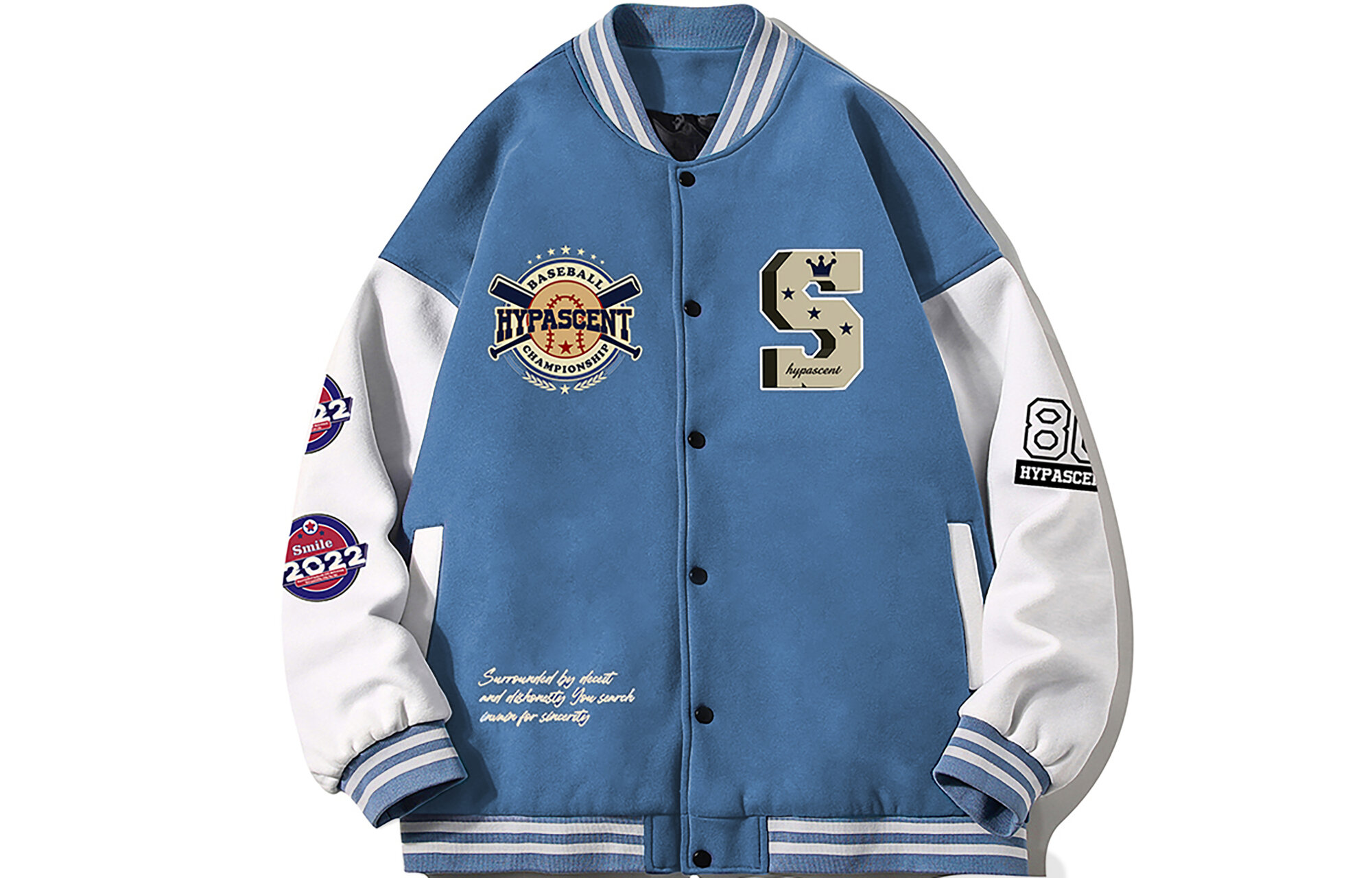 Бейсбольная куртка унисекс HYPASCENT 5033360 M EU