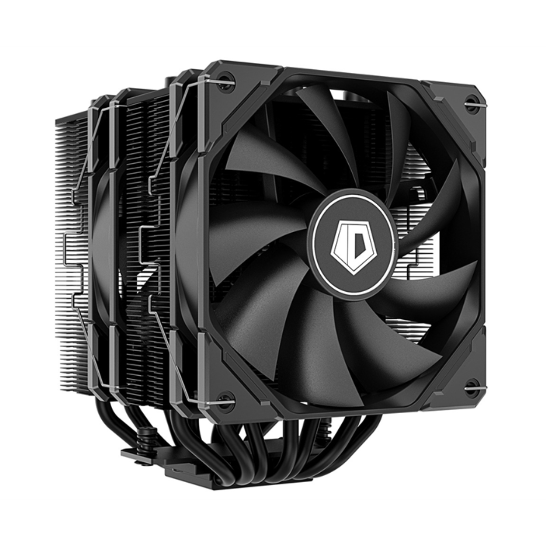 Процессорный кулер ID-COOLING SE-207-XT ADVANCED LGA20XX/1700/1200/115X/AM4 с PWM-управлением, 2х120 мм, 280 Вт, черный