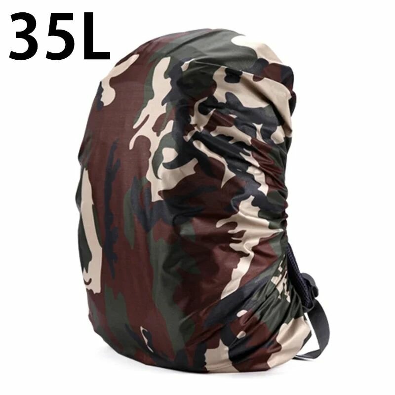 Непромокаемый чехол-дождевик на рюкзак 35-45 л. Защита от дождя и пыли для походов