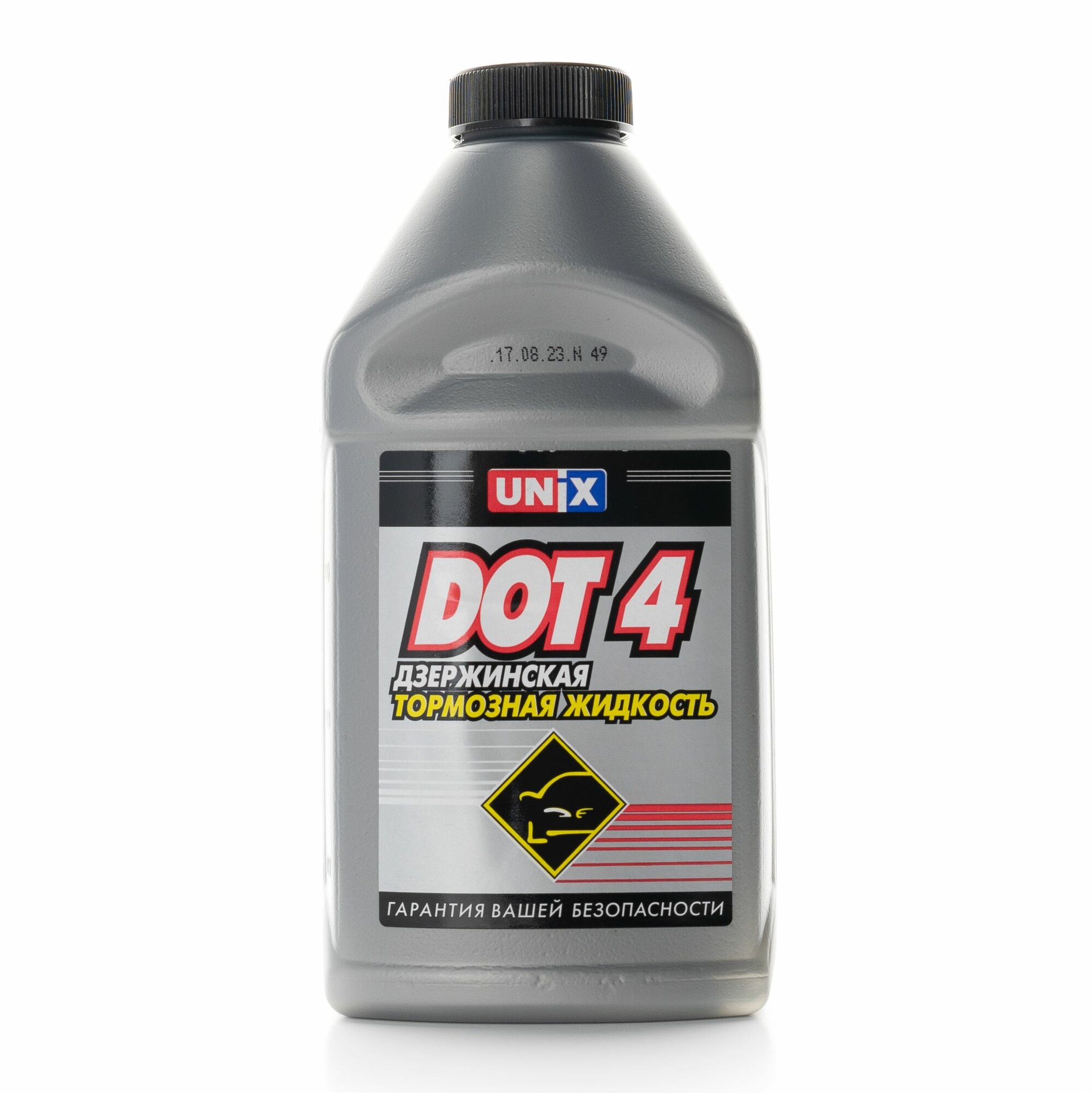 Жидкость тормозная DOT 4 (UNIX) 455г