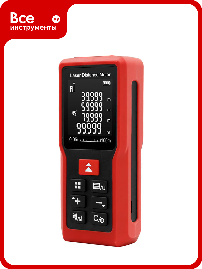 Лазерный дальномер HoldPeak ME100