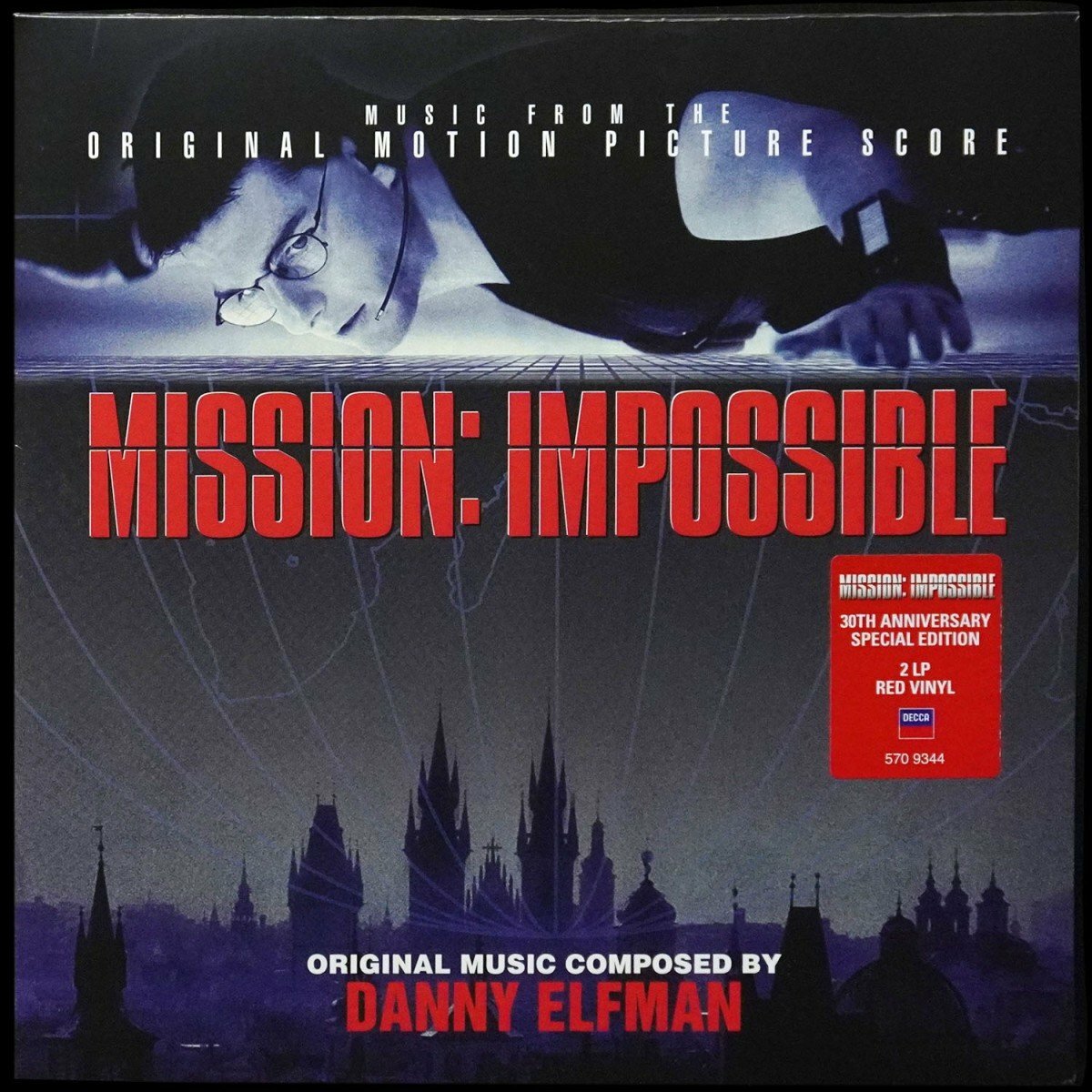 Виниловая пластинка Decca Danny Elfman – Mission: Impossible (Music From The Original Motion Picture Score) (2LP, цветной винил)