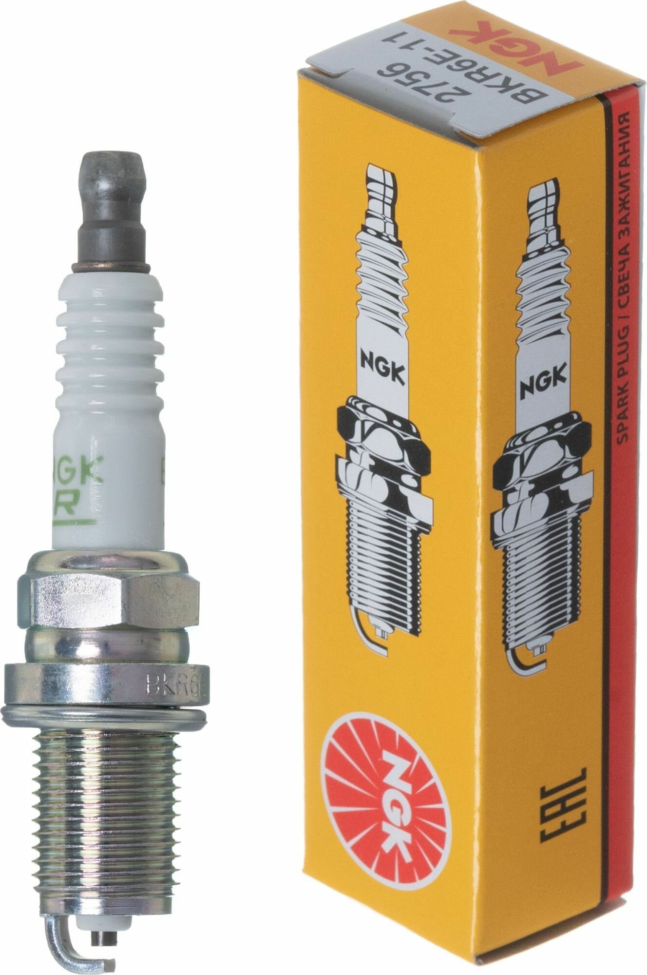Свеча зажигания BKR6E-11 Honda Civic, Mazda 323, Mitsubishi Galant 1.3-2.0i (89>)