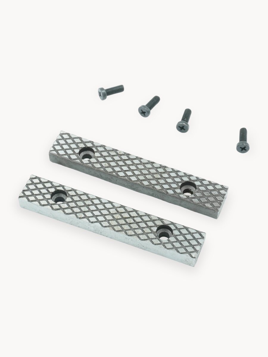 Губки сменные для слесарных тисков 125 мм, WDK-BJ125