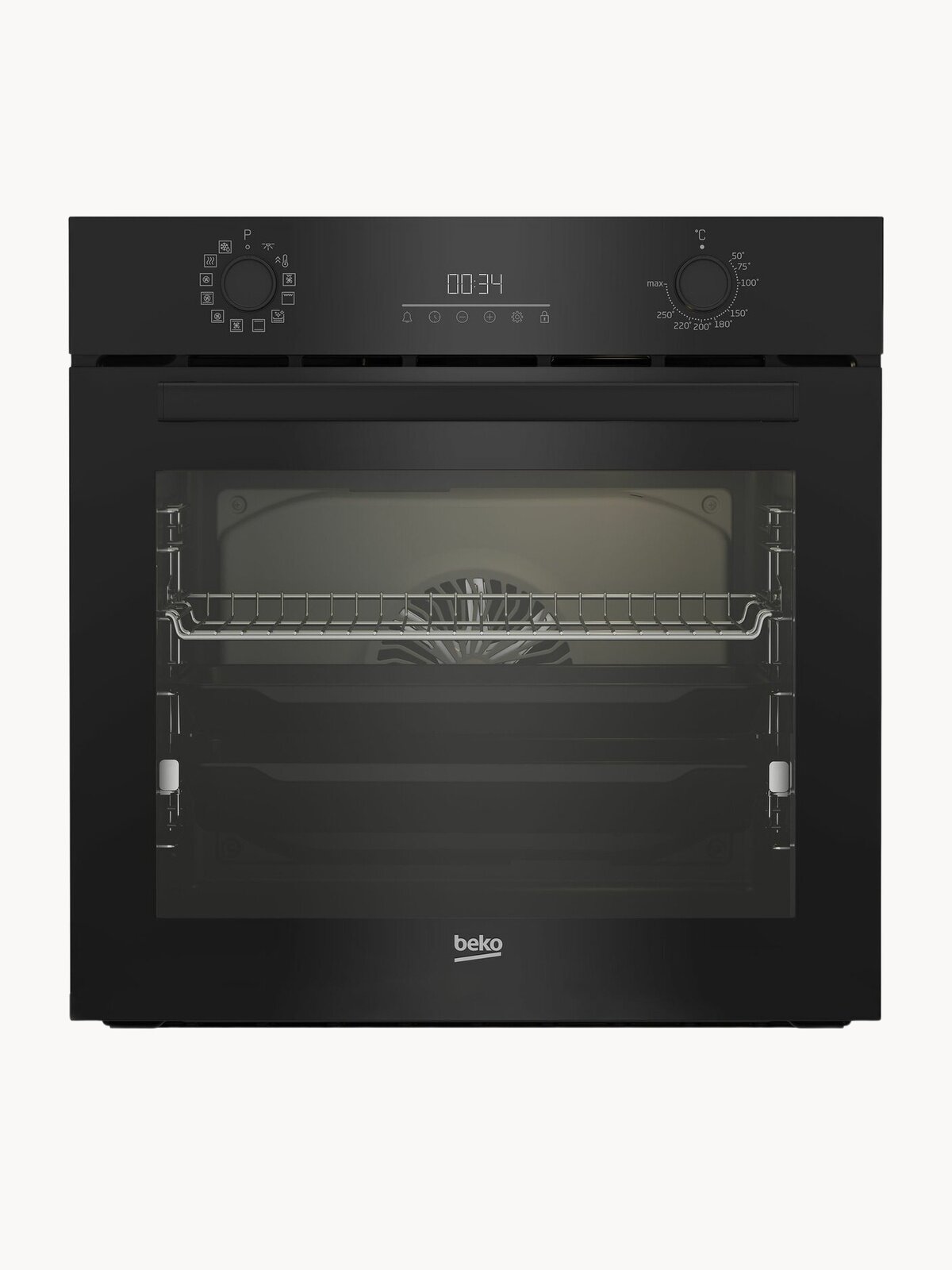 Электрический духовой шкаф Beko BBIM18300BS, гриль, 72 л, черный