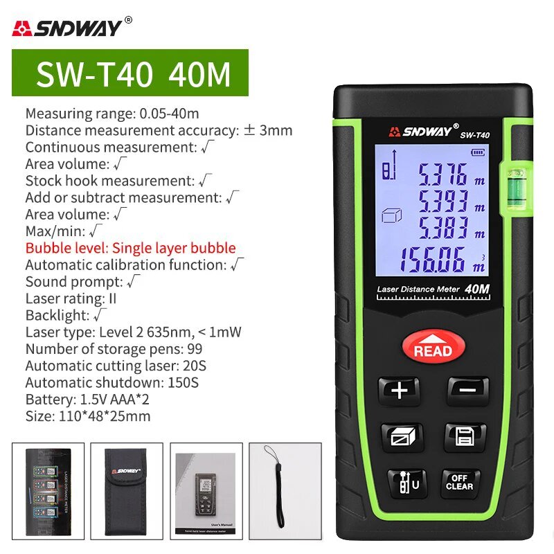 SNDWAY лазерный дальномер SW-T40