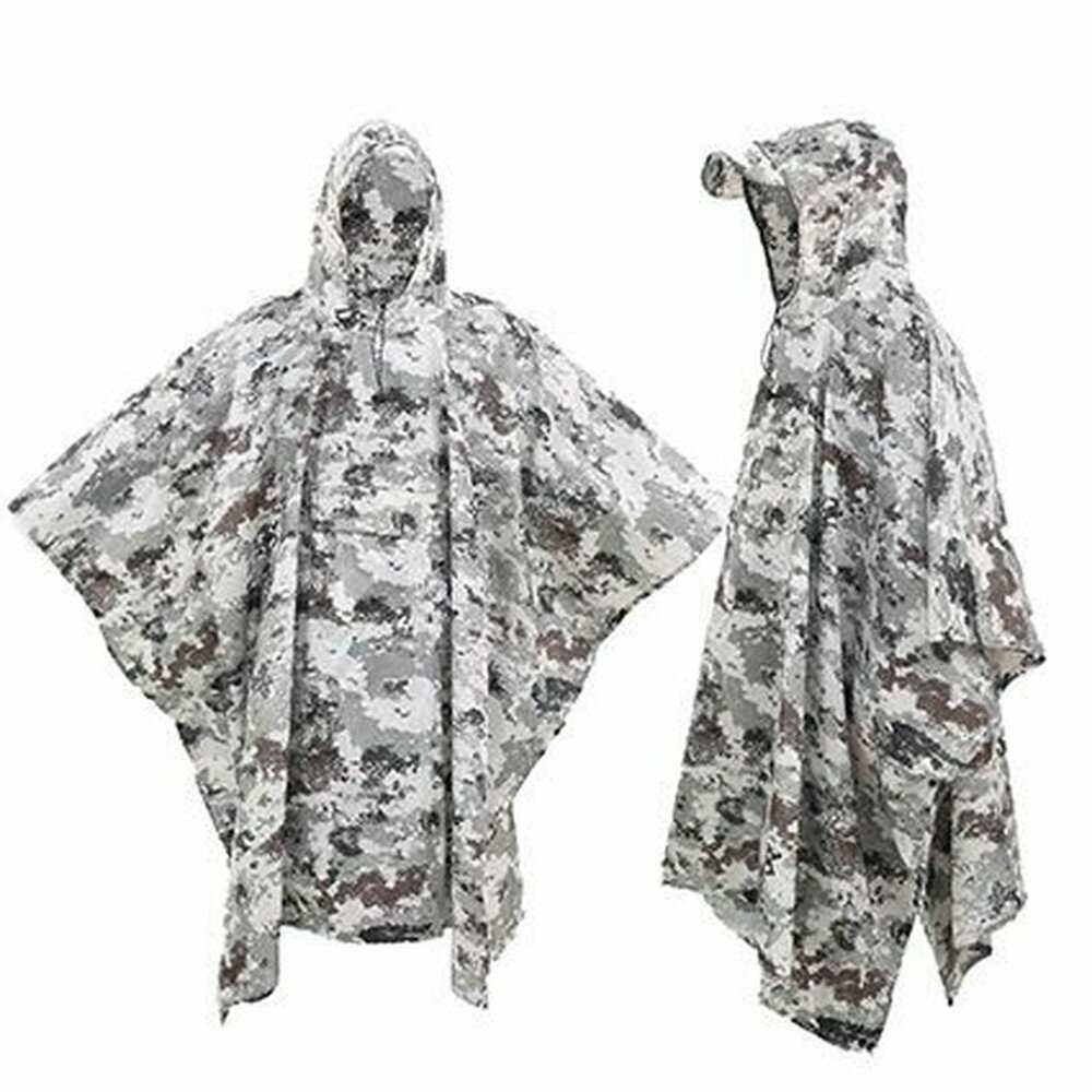 Маскировочный халат, цвет Schneetarn, 100% хлопок, единый размер