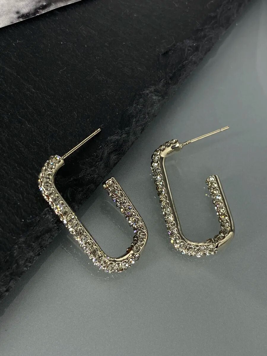 Серьги пусеты, конго