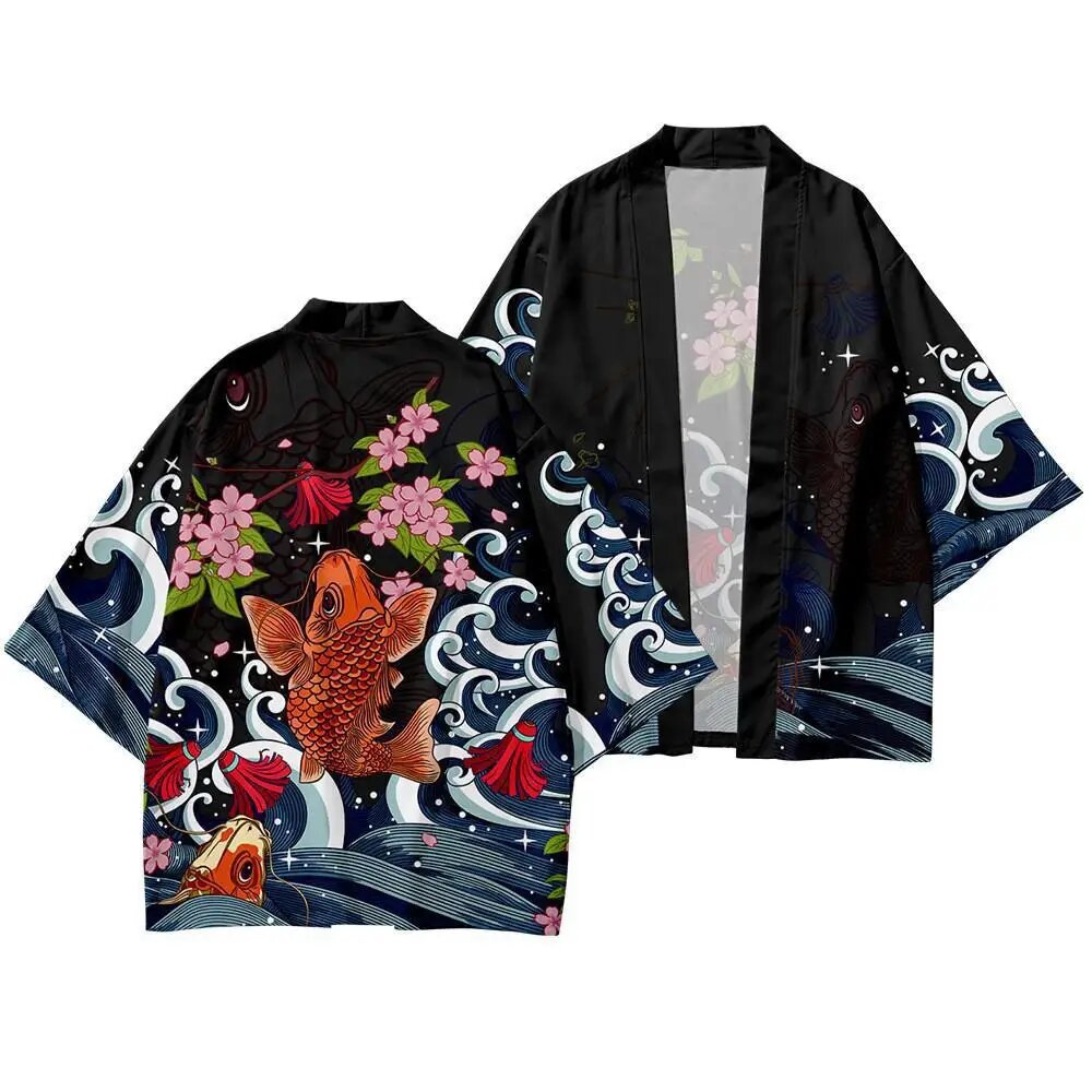 Японский кимоно комплект CEARPION полиэстер XS, Kimono Cardigan 12