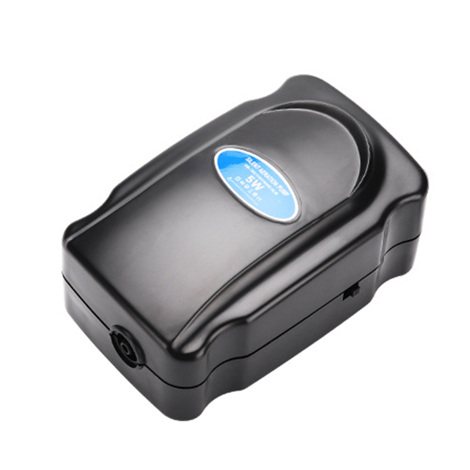 Air Pump Single Hole Aquarium Oxygen Fish Tank Bubbler Complete Accessories Silent Operation