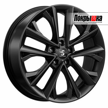 Диски литые Premium Series KP012 7.0х19/5х108 D60.1 ET33.0, Fury Black