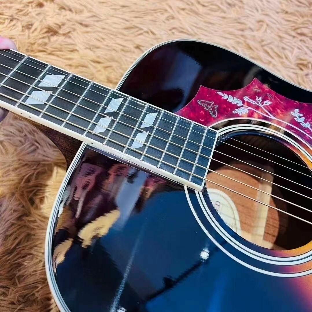 Инструмент Акустическая гитара gibsonJ730 6-струнная, корпус Красное дерево 41"