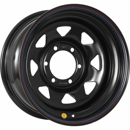 Колесный штампованный диск ORW (Off Road Wheels) Nissan/Toyota R16x7 6x139.7 ET30 CB110 Black 13B