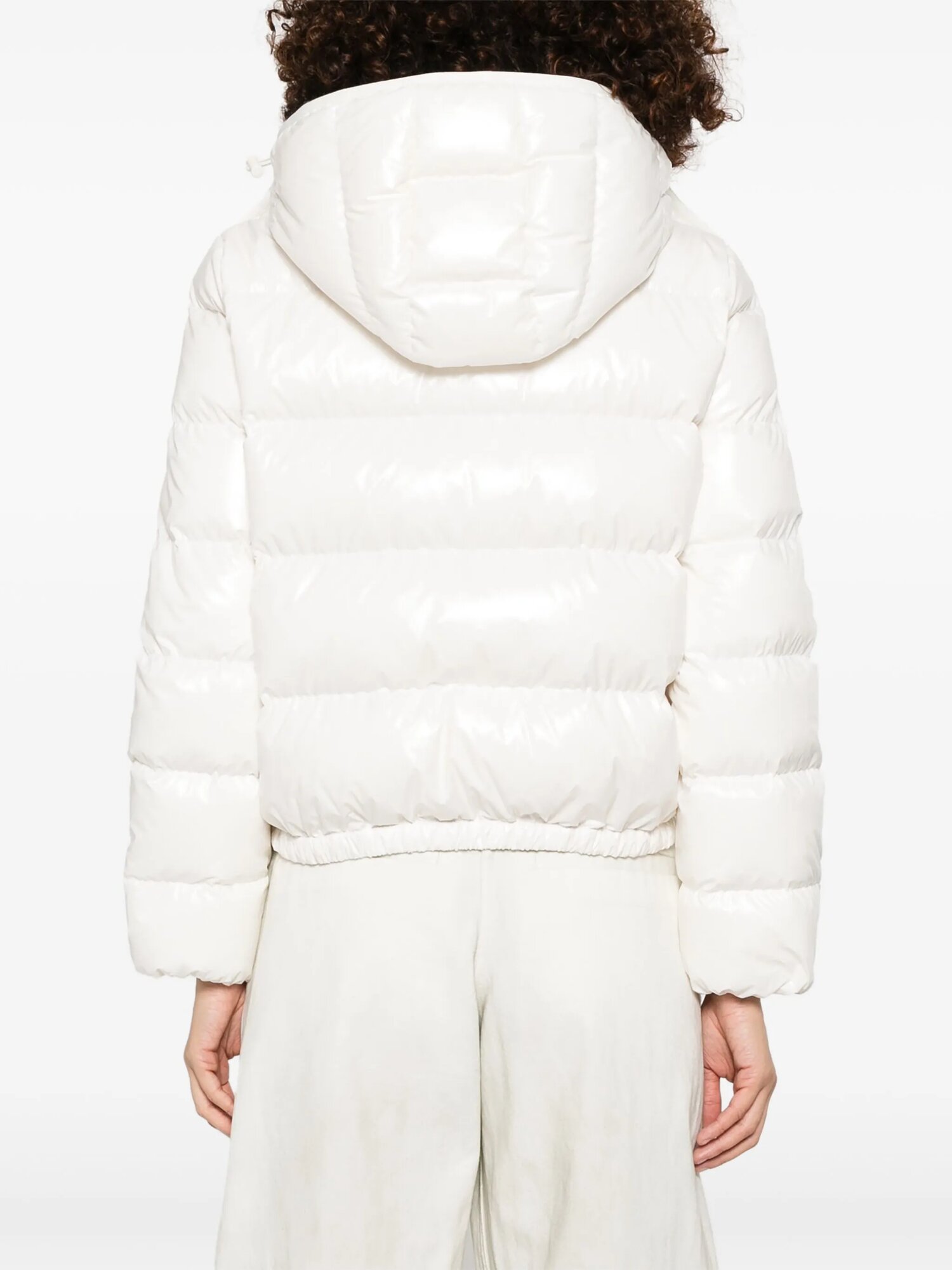 Куртка Moncler Andro, размер 38, белый — фото 1