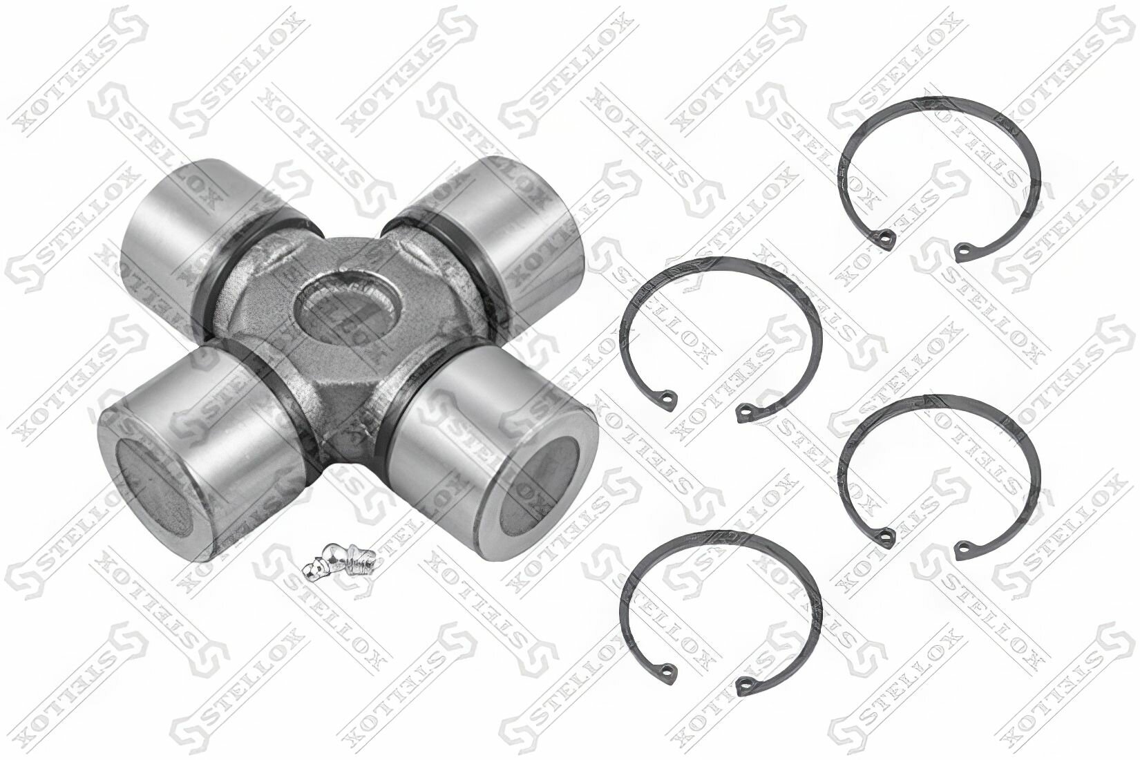 Крестовина кардана с масленкой 65x190 для Скания 3 - Series, 4 - Series, G 1, P 1, R 1 84-67306-SX STELLOX