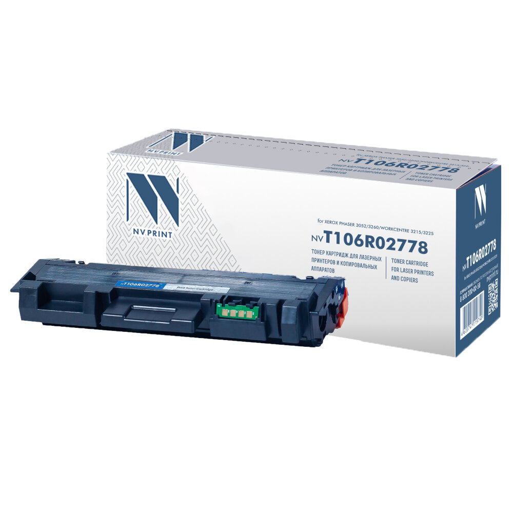 Картридж NV-Print 106R02778 , Черный