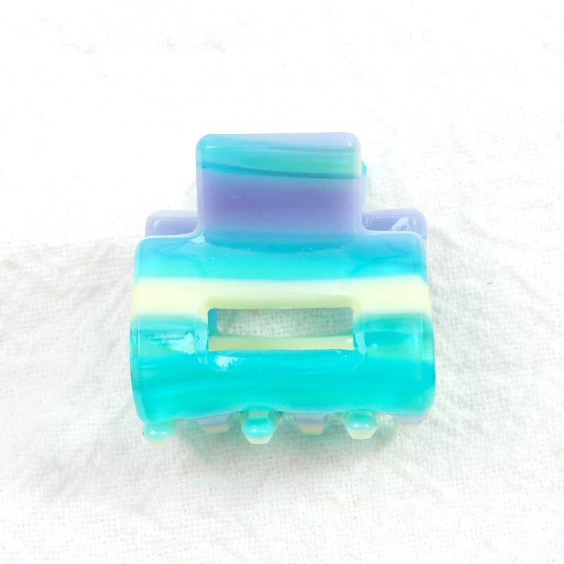 Bgffuy леопардовые корейские ацетатные полые красочные мини-когти для волос заколки для волос в виде краба для детей, заколки для девочек, аксессуары для волос, заколки