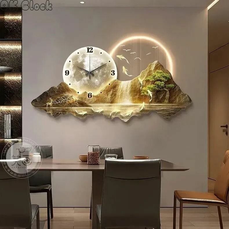 Классический пульт дистанционного управления настенные часы, тихий, со светом/Полиметилметакрилат